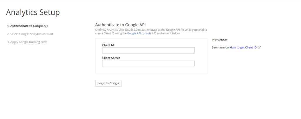 Set Up Analytics Module in Sitefinity to Measure Website Traffic