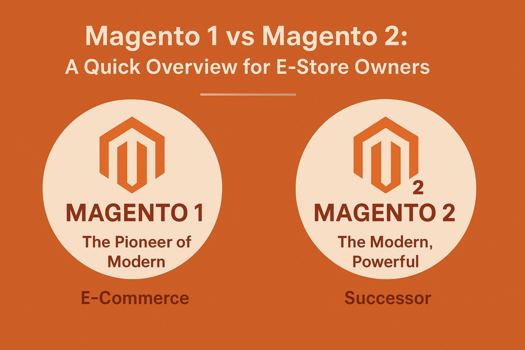 Magento 1 vs Magento 2: Key Differences for E-Store Owners